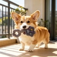 1 Piece Durable Dog Chew Toy – TPR Rubber & Plush Interactive Pet Toy ...