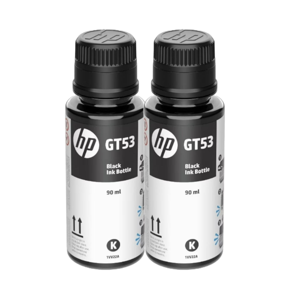 Tintas para impresora HP GT53 (1VV22AL) Negro 90ml 2 piezas | Walmart ...
