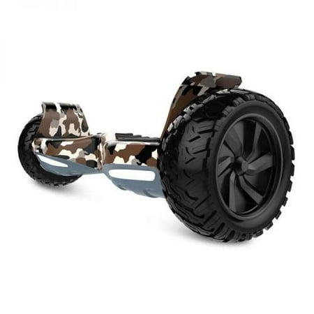 8.5" Offroad Hummer Hoverboard With Bluetooth brown camouflage ...