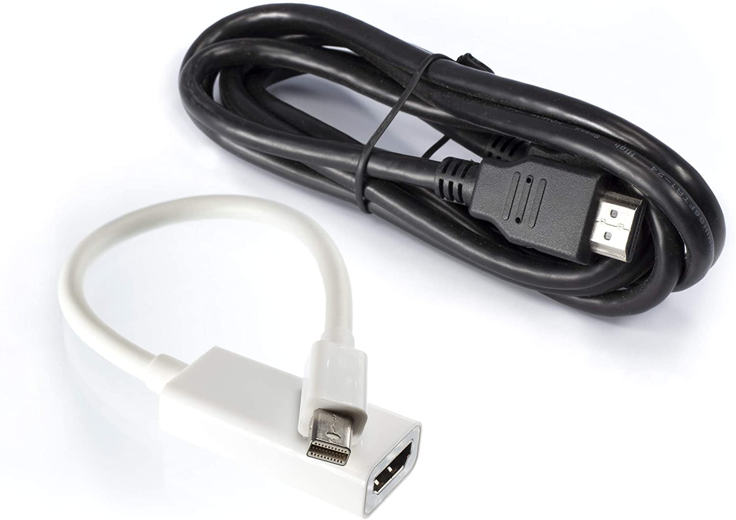 THE CIMPLE CO - White Thunderbolt Mini DisplayPort DP to HDMI - High ...