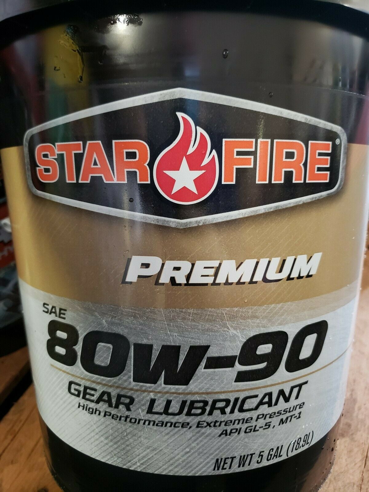 StarFire Premium 80W-90 Gear Oil Lubricant 5 Gallon Pail - Walmart.com