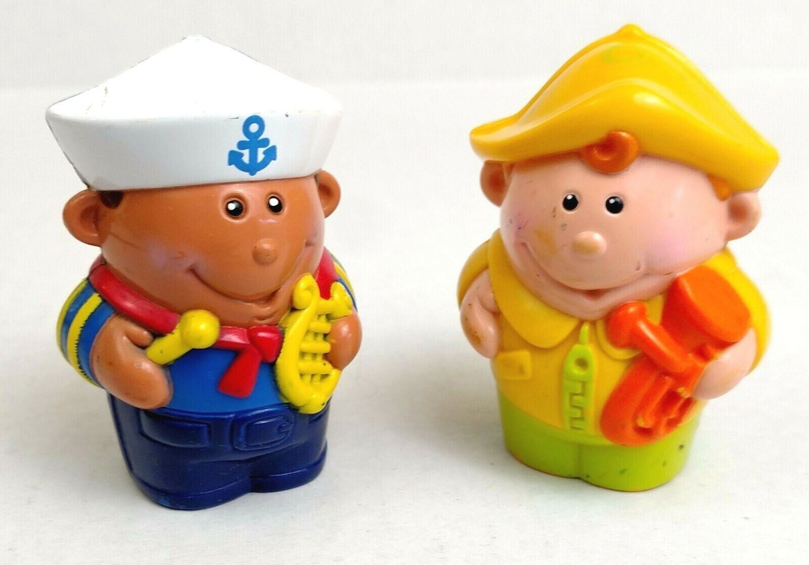2 Sailor Musician Figures Electronic Plastic Preschool 2.5" - Walmart.com