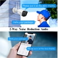 (5.0MP & 130° Ultra Wide-Angle) 2-Way Audio PIR Detection Dual Antennas ...