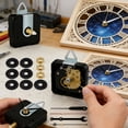 AOOOWER Quiet Quartzs Clock Movements Noiseless Plastic Mechanism With ...