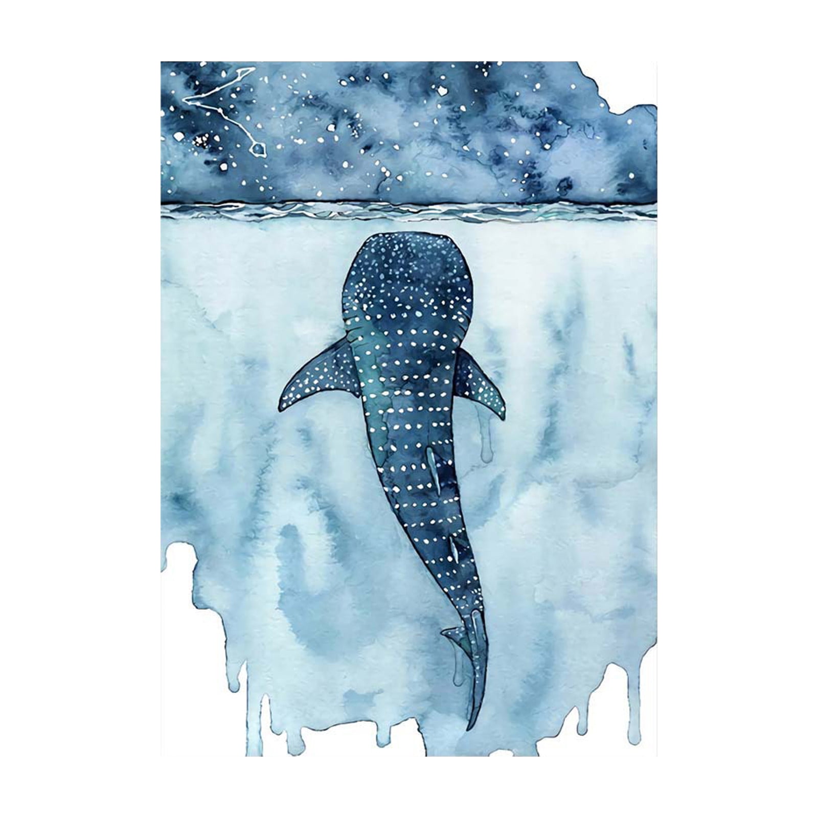 Click here for Egnmcr Room Decor Home Decor Whales Abstract Decor... prices