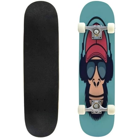 Skateboard for Beginners Teens Boys Girls Stuff Color Doodle Style ...