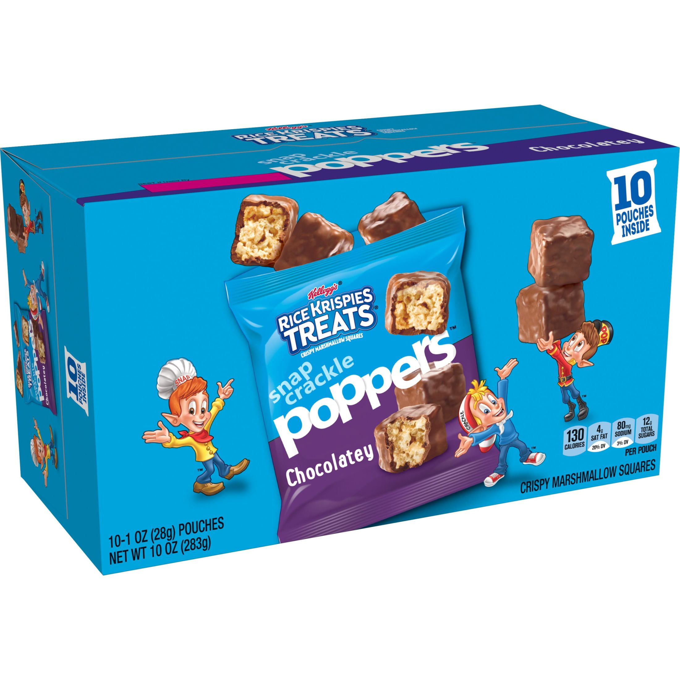 Rice Krispies Treats Poppers Chocolatey Chewy Marshmallow Breakfast ...
