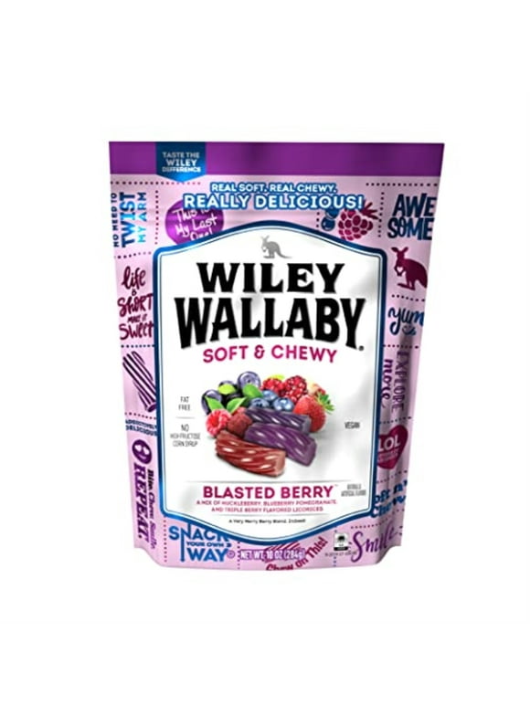 Wiley Wallaby Licorice in Gummy & Chewy Candy - Walmart.com