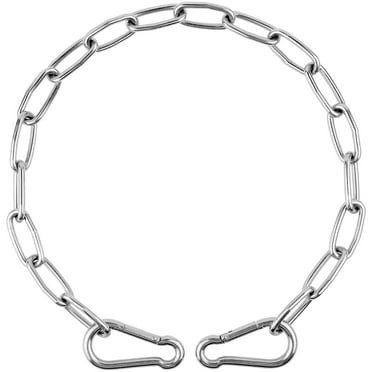 Deltana DCCV607 Crash Chain with Vinyl Cover; Steel; Satin Chrome ...