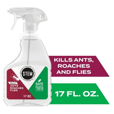 STEM Bug Killer: Plant-Based, Safe, Kills Ants, Roaches, Spiders ...