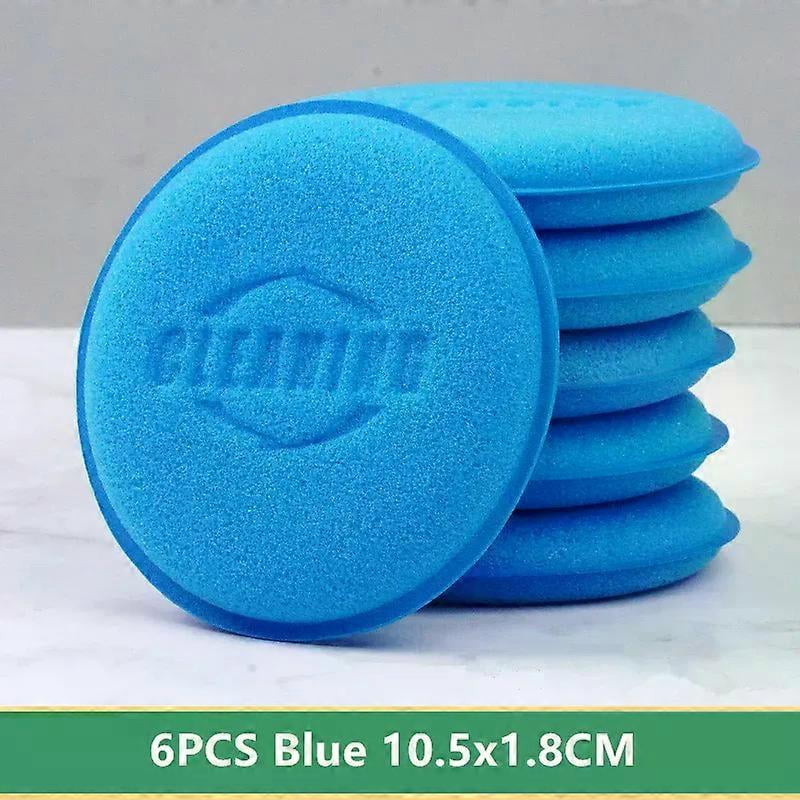 6Pcs Car Waxing Polish Sponges High Density Foam Applicator Pads ...