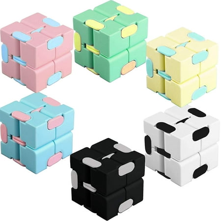 6 Pack Infinity Cube Fidget Toys Infinity Cube Prime for Stress and ...