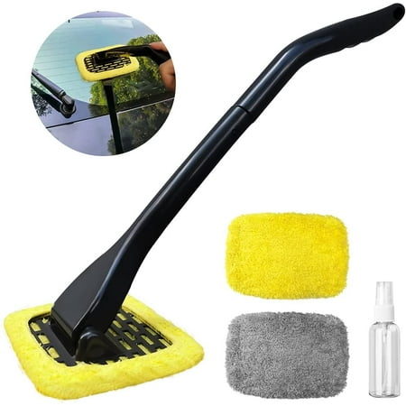 Sonrinss Car Windshield Cleaning Tool, Microfiber Windshield Cleaner ...