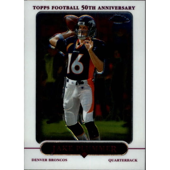2005 Topps Chrome #34 Jake Plummer NFL Football Trading Card - Walmart.com
