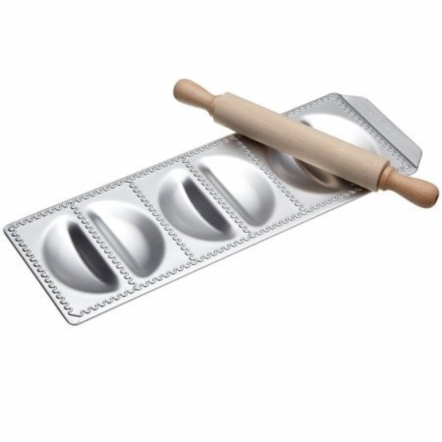 CucinaPro Pierogi Tray with Wooden Roller by Imperia - Italian ...