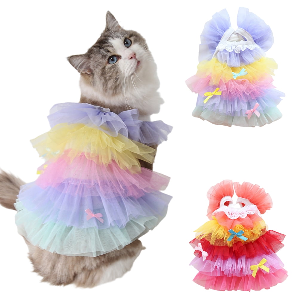 Cheers.US Dog Dress Sweet Style Tutu Tulle Dogs Birthday Party Dresses ...