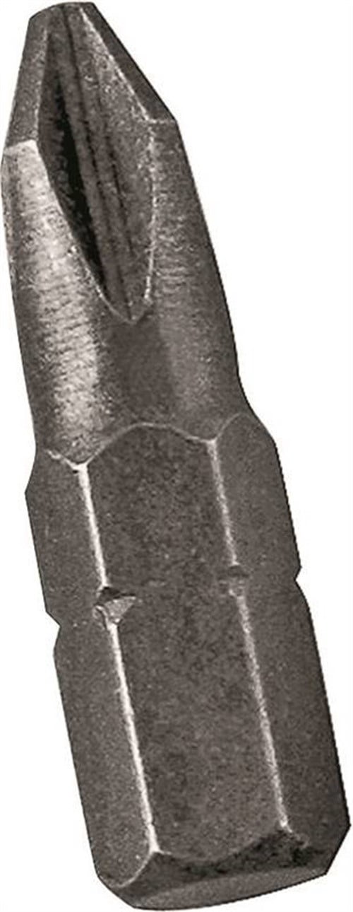 Screwdriver Bit, #3, Phillips, 4" OAL, S2 Chrome Molybdenum Steel ...