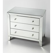 Butler Francine Brushed Pewter Painted Bombe Chest - Walmart.com