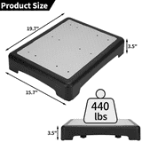 Qunbio 19.7 inch Platform Safety Half Step, Mobility Aid for Vehicle ...