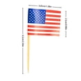 EaseDay American Flag Toothpicks, 250th Anniversary Patriotic Cocktail ...