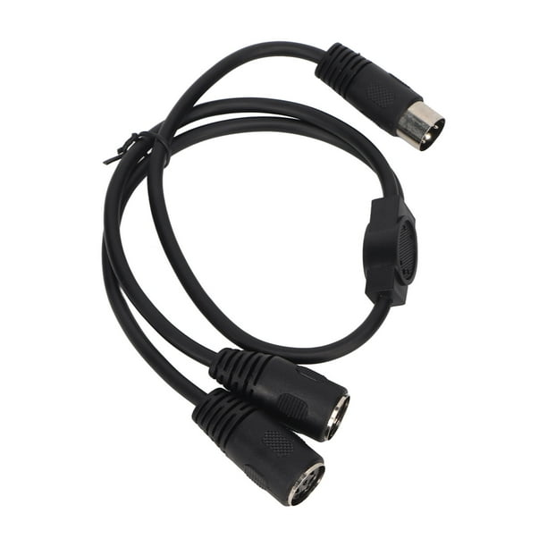 DIN 4PIN To 2DIN 4PIN Adapter Cable, High Efficiency Tight Junction ...