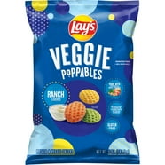 Lay's Veggie Poppables Potato & Veggie Snacks Sea Salt, 5 oz Bag (3 ...