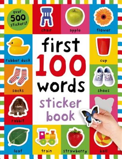 Pre-Owned First 100 Stickers: Words: Over 500 Stickers Paperback ...