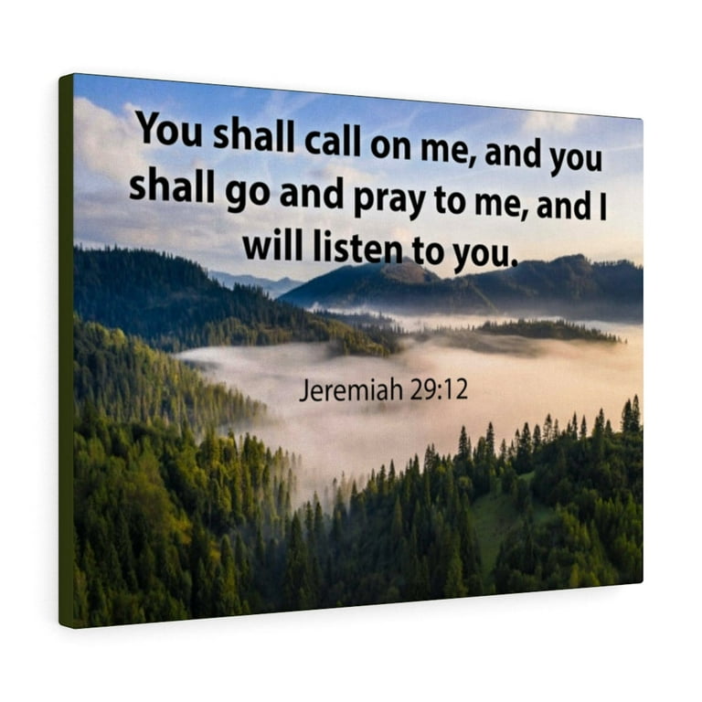 Jeremiah 29 12 Bible Verse