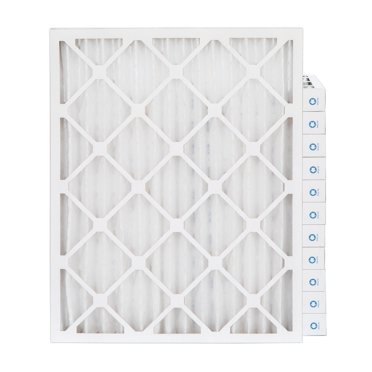 16x25x2 MERV 8 Pleated AC Furnace Air Filters, 4 Pack, Rust-Resistant ...