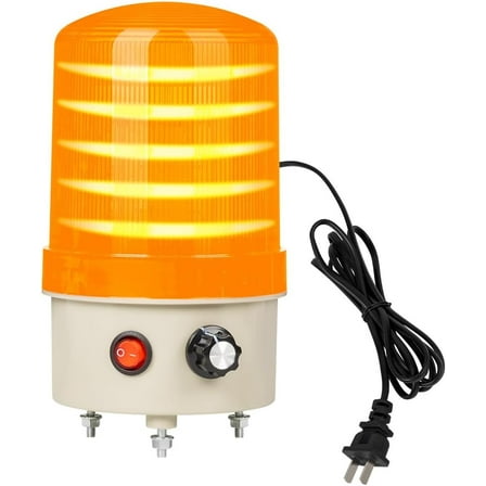 ROAD GENIE 12 Volt Revolving Amber Warning Beacon Light | 6" Height ...