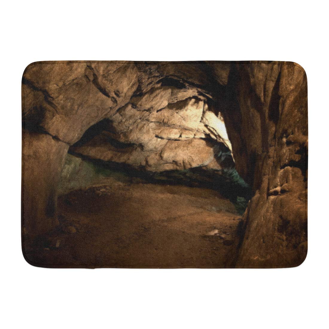 GODPOK Tunnel Inside Undergroung Cave Interior Old Cavern Rug Doormat ...