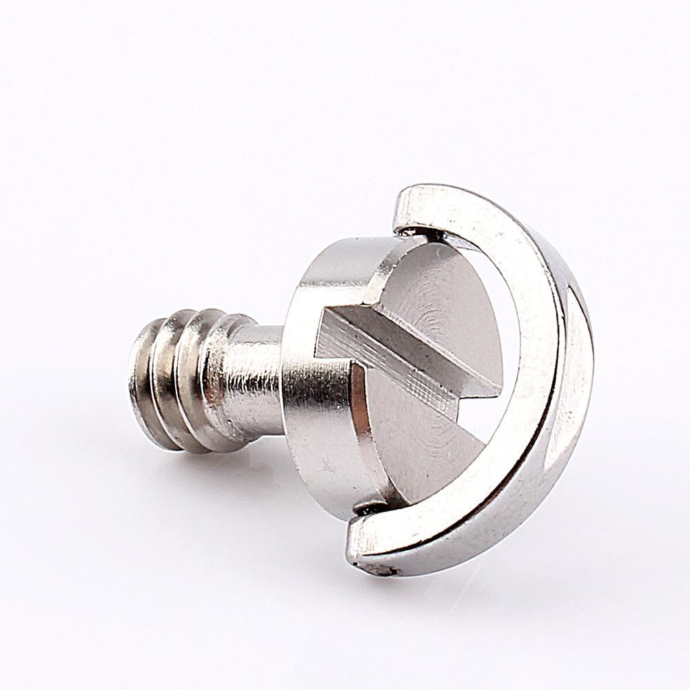 LHCER Stainless Steel 1/4inch D-Ring Fixing Screw for Camera Tripod ...