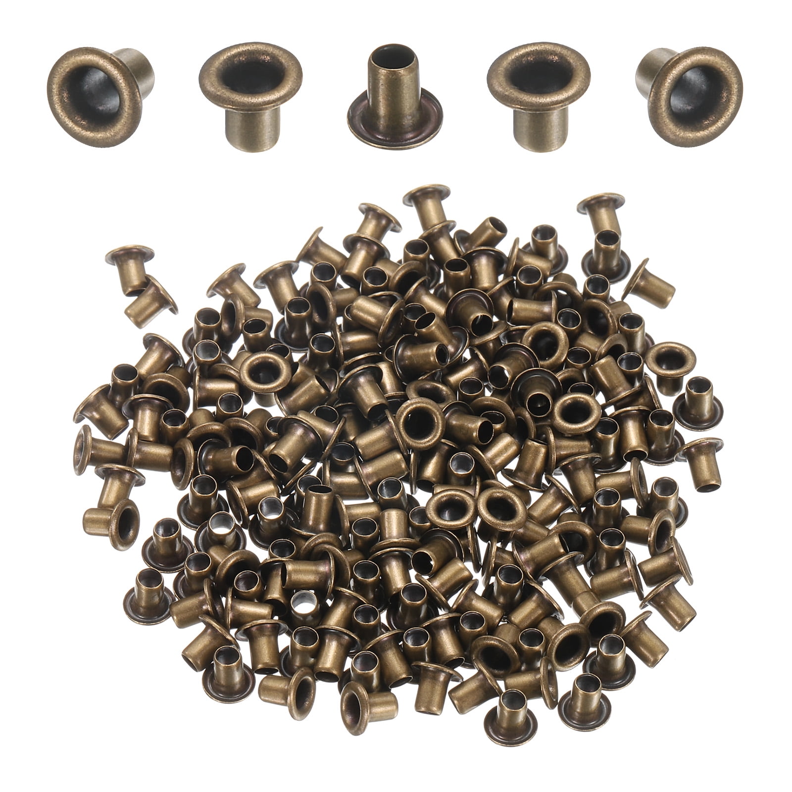 Click here for Uxcell 100pcs Grommets Eyelets 2mm 1/9 Inch Brass... prices