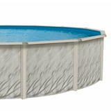 "Lake Effect Pools Meadows 15' x 30' x 52"" Big Steel Deep Frame Oval ...