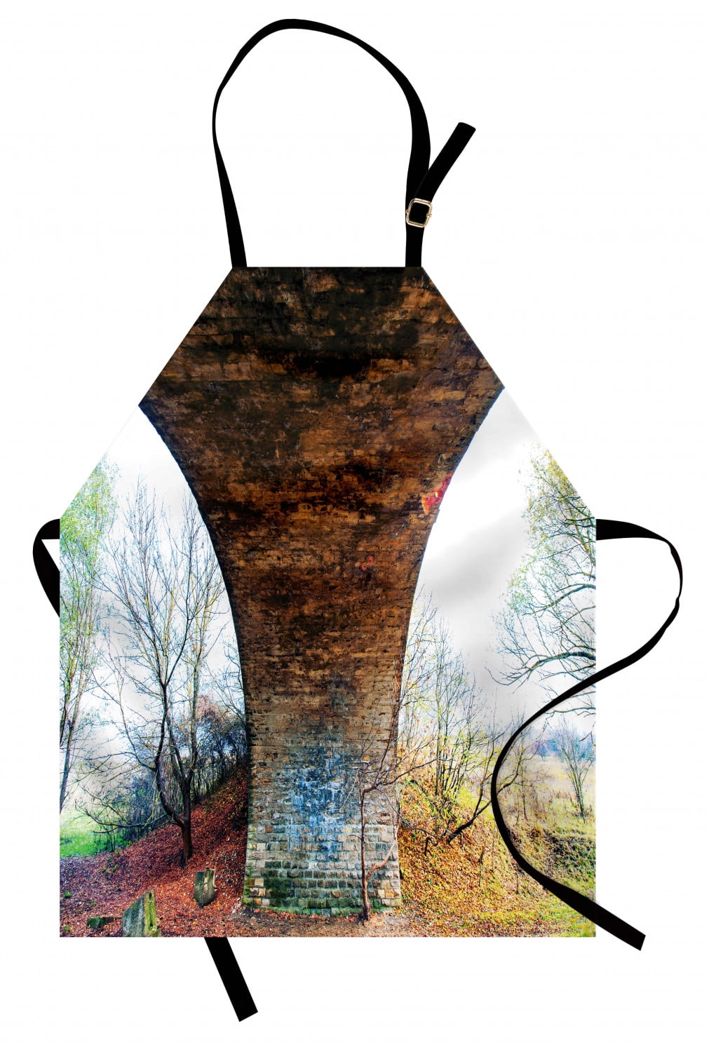 Landscape Apron Pillar of Old Stone Bridge in Rural Area Ancient ...