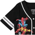 Marvel Women’s Baseball Jersey, Graphic Print Comics Superhero Baseball ...