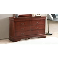 Steve Silver Monte Carlo Media Wood Dresser Chest in Rich Cocoa ...