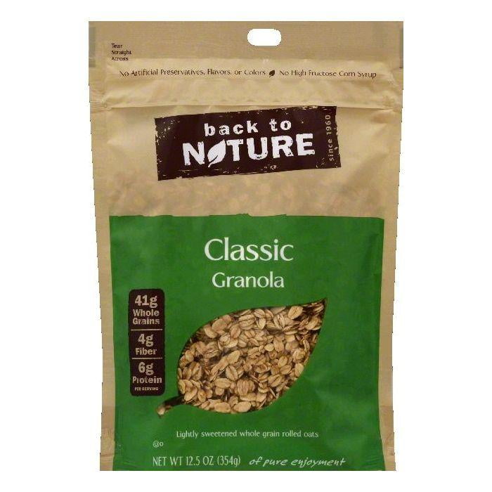 Back To Nature Classic Granola, 12.5 OZ (Pack of 6) - Walmart.com