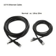 Cable Matters Snagless Cat 6 / Cat6 Ultra Thin Ethernet Cable (Thin ...