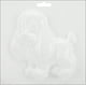 Plaster Casting Plastic Mold, Dog, 7.75" x 7.75" - Walmart.com