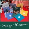 10Pcs Christmas Card New Year Greeting Card with Envelope and Seal ...