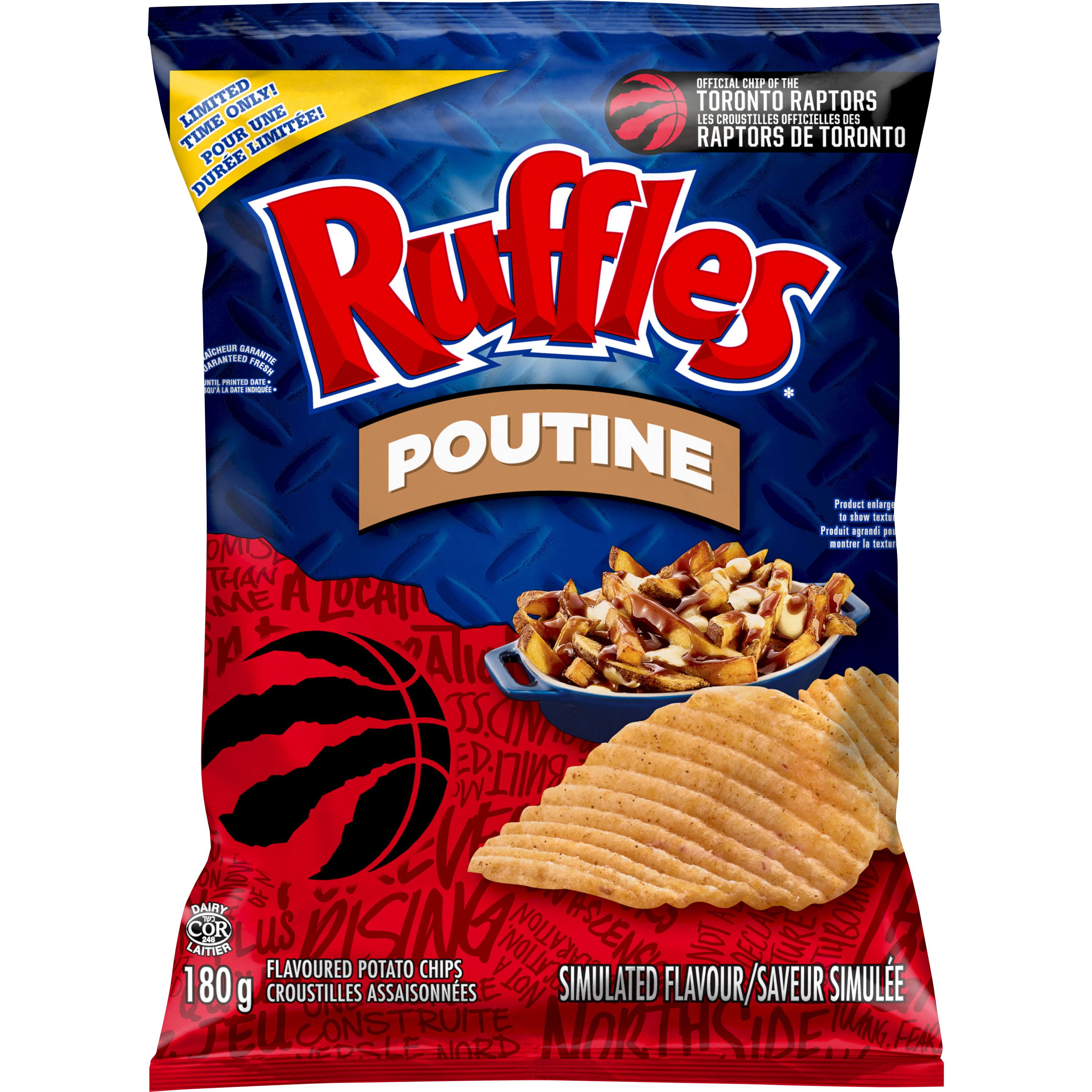Ruffles Poutine Flavoured Potato Chips - Walmart.ca