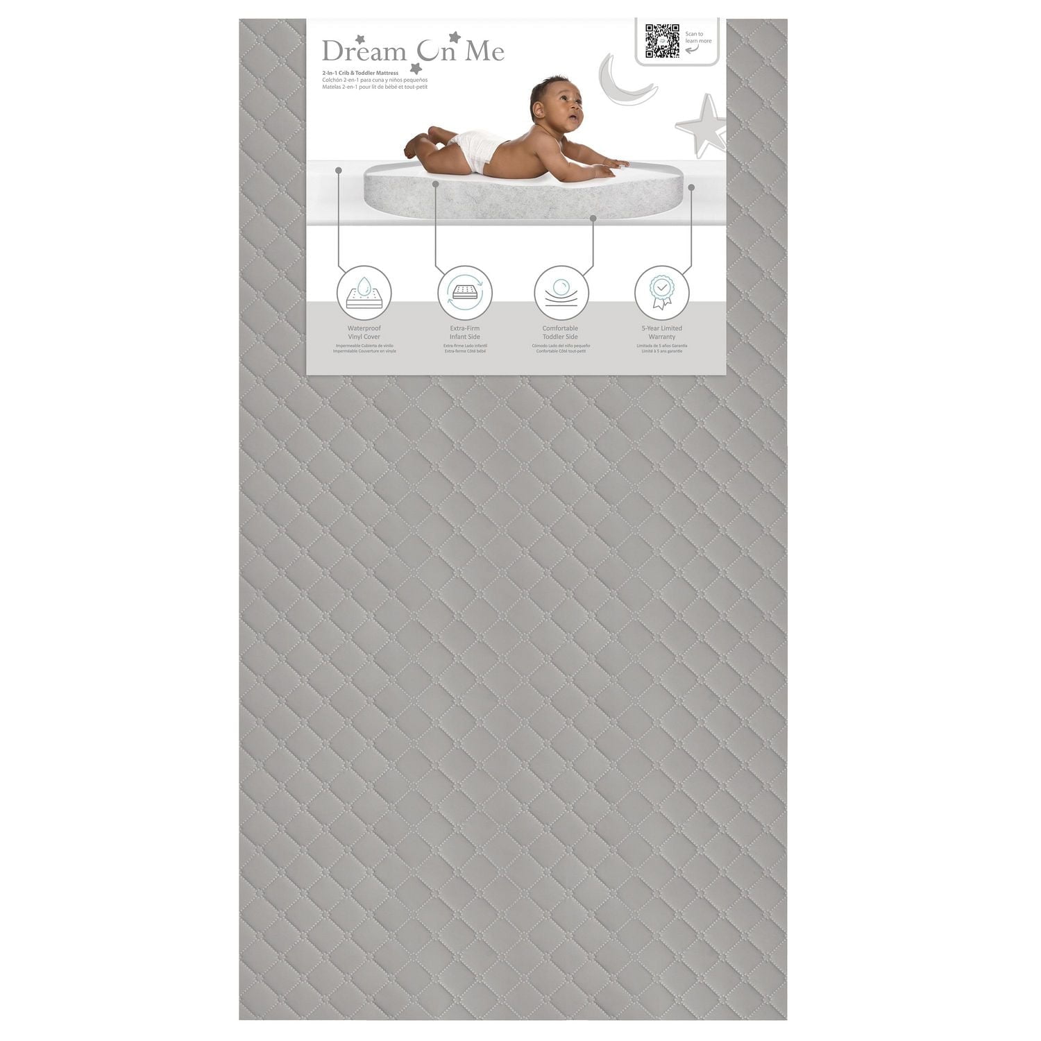 Click here for Dream On Me  Asheville 4firm Fiber Crib And Toddle... prices