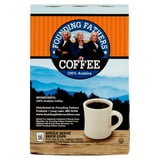 Founding Fathers Donut Shop Medium Roast 100% Arabica Coffee, 0.35 oz ...