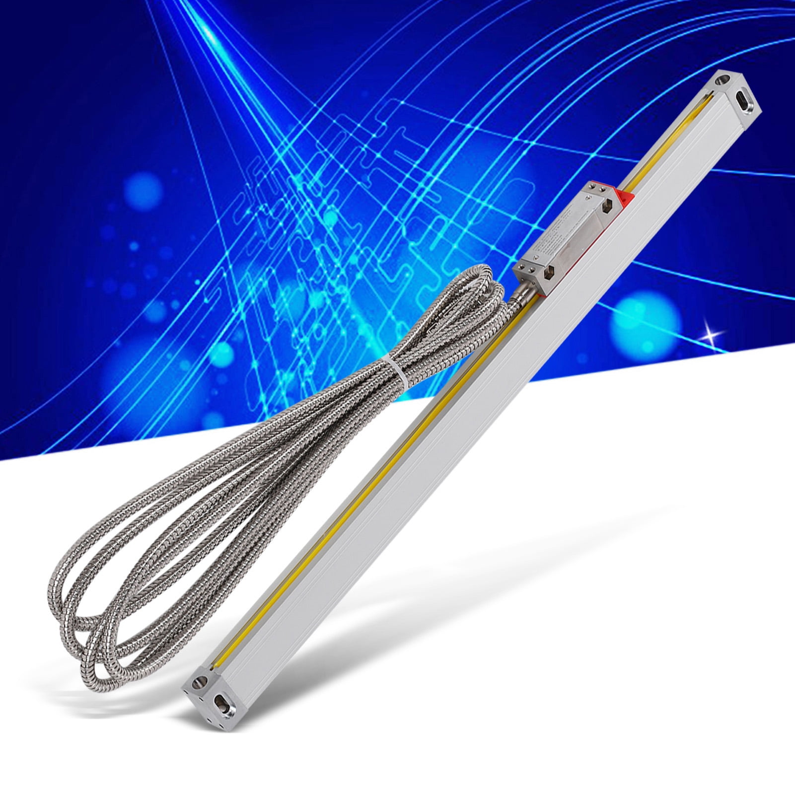 Codificador lineal de lectura digital, escala lineal de torno, codificador óptico TTL, regla ...