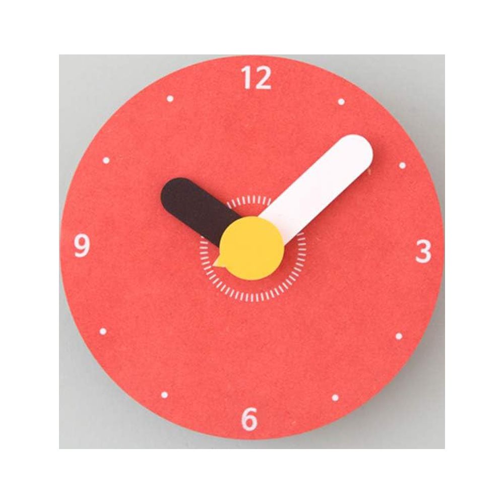 MODIRNATION Retro Modern Wooden 'Mini' Wall Clock, Simplistic ...