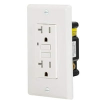 EZ-FLO 62175 Tamper Resistant Self-Test 20 Amp Slim GFCI Outlet with ...