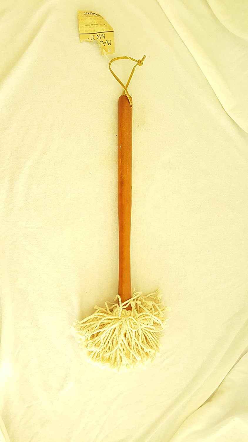 World Market Hand Mop With RoseWood Stained Handle New - Walmart.com