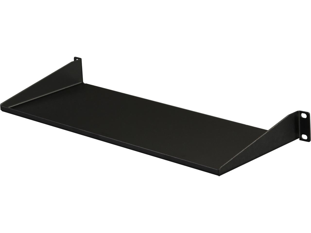 StarTech.com CABSHELF1U 1U 7 in Depth Universal Fixed Rack Mount Shelf ...
