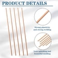 40 Sticks Brazing Rods Copper Brazing Alloys Flat Welding Rods Industry ...
